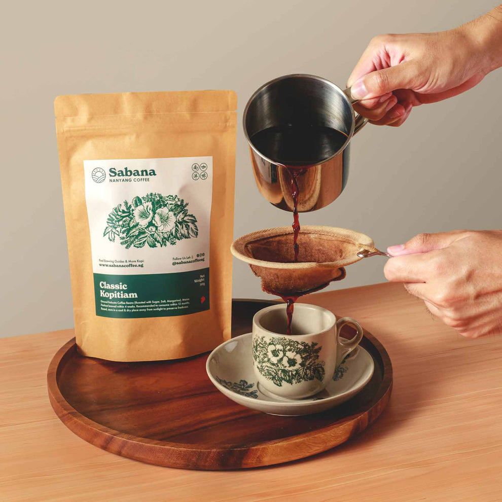 Classic Kopitiam Blend Nanyang Coffee Powder – Sabana Nanyang Coffee